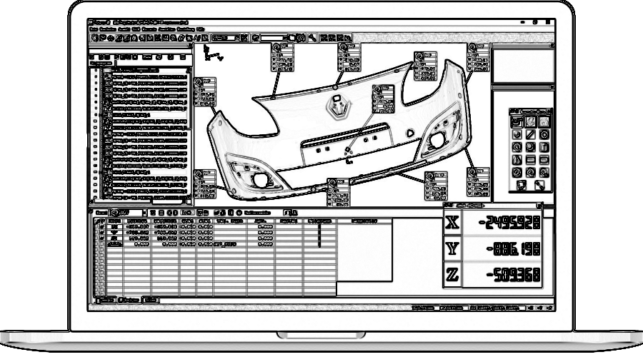 3D Messarme Messmaschinen Qualitätssicherung ZETT MESS
